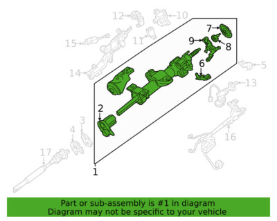 Genuine GM Steering Column 84511956 OEM | eBay