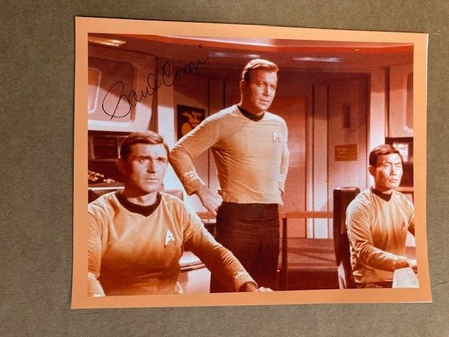 Paul Comi Actor Star Trek Signed Sharp 8x10 Photo with COA | eBay