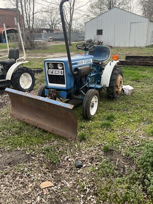 RUNNING FORD F-1100 TRACTOR WITH FORD 702 PLOW | eBay