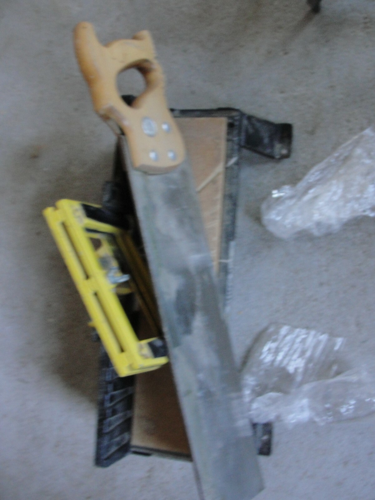 Stanley Workmaster 19-035 Vintage USA Made Mitre Box + Backsaw | eBay