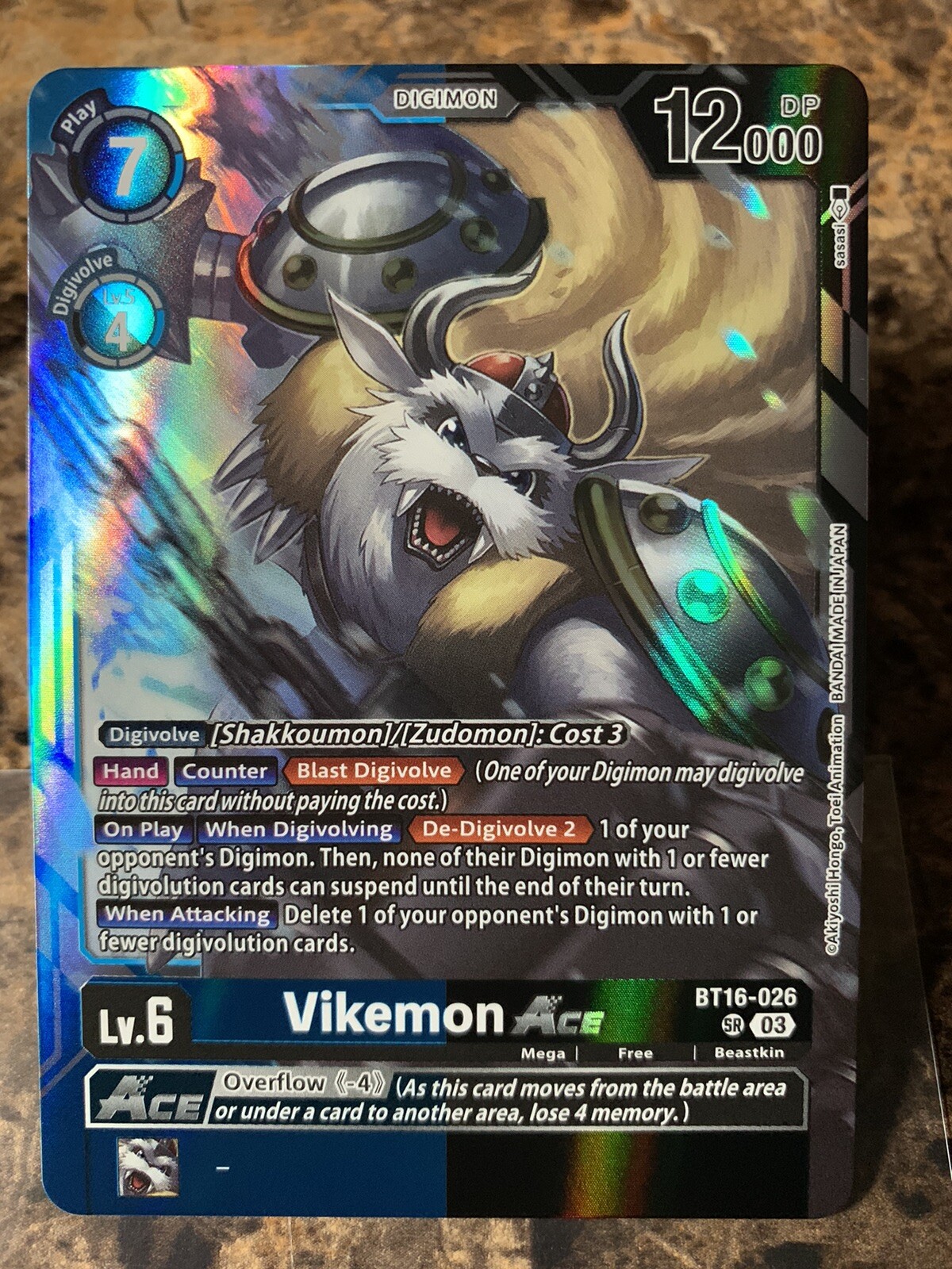 Digimon TCG Beginning Observer Vikemon ACE BT16-026 SR | eBay