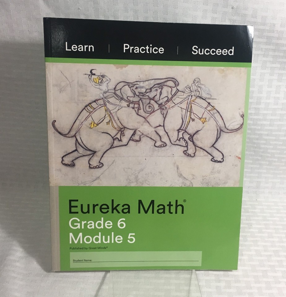 LOT OF 5 EUREKA MATH GRADE 6 / MODULES 1 - 5 / STUDENT WORKBOOKS / NEW ...