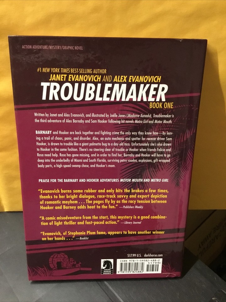 Evanovich TROUBLE MAKER Book 1 US HC 1st/1st NEW 9781595824882| eBay