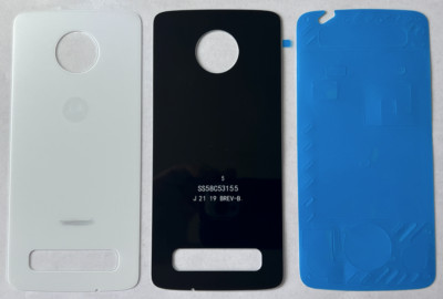 Motorola Moto Z4 XT1980 Rear Battery Door Cover Back Glass Part ...