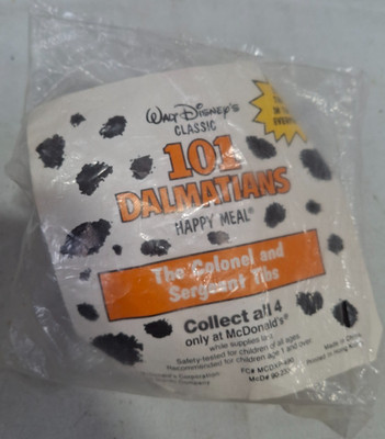 Vintage Disney 101 Dalmatians The Colonel and Sergeant Tibs McDonald's ...