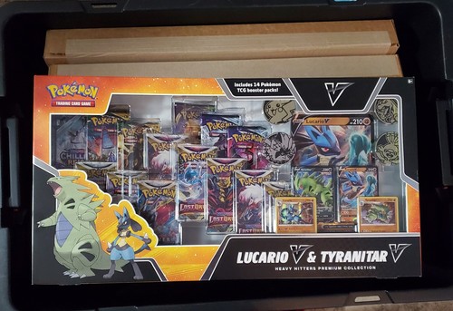 Pokémon Heavy Hitters Premium Collection Sealed Box Lucario V ...