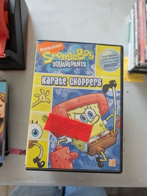 SpongeBob SquarePants Karate Choppers DVD Nickelodeon Limited Edition ...