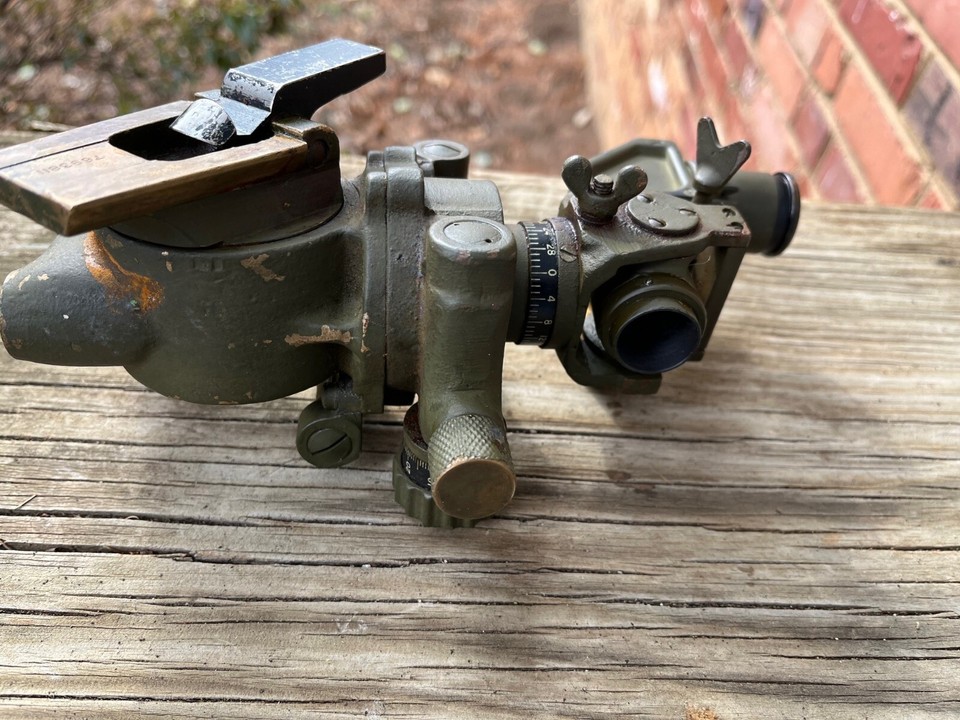 WW2 T149 M62 Artillery Mortar scope in transit case | eBay