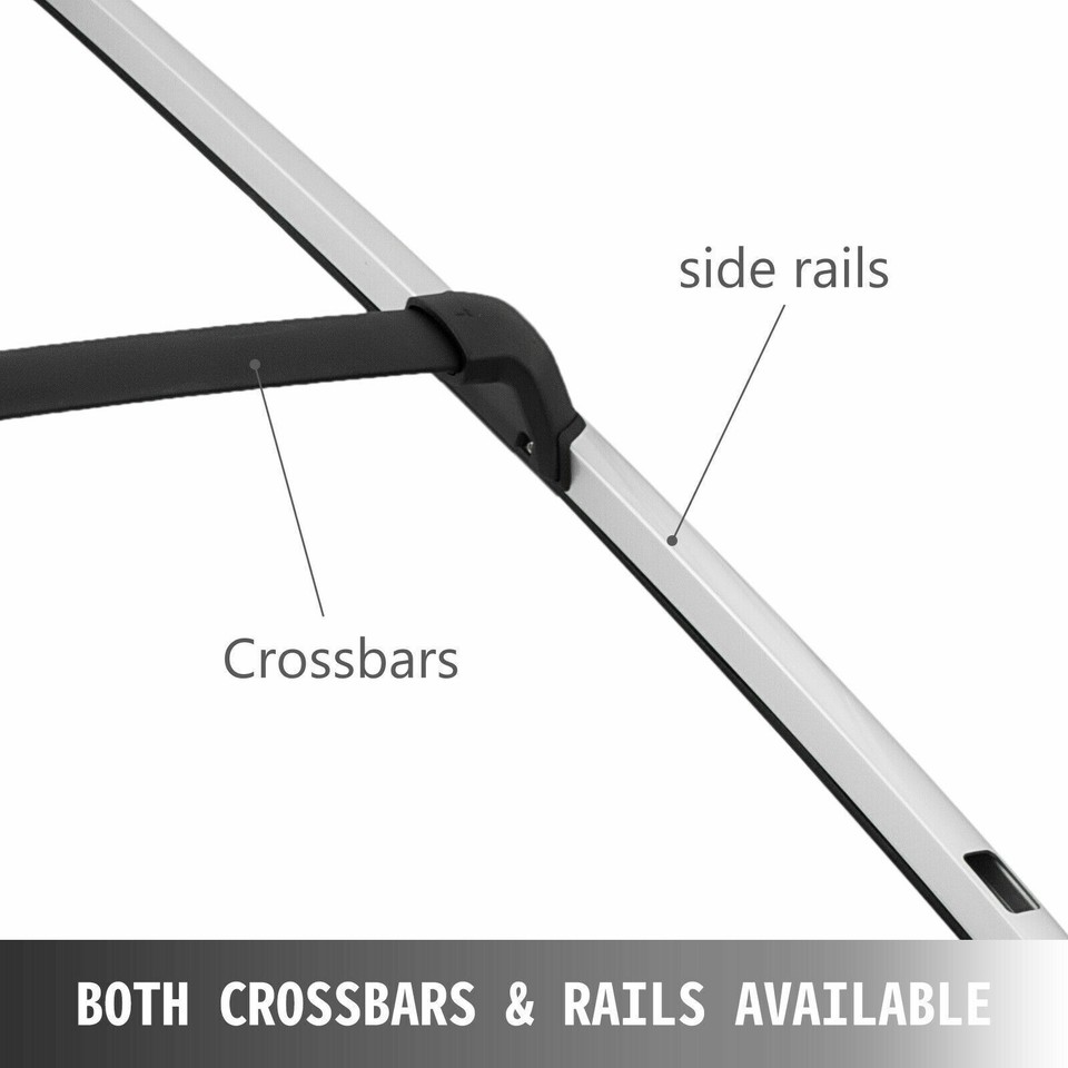 4Pcs Roof Rack Side Rails + Cross Bars for 2017-2022 Honda CRV CR-V OE ...