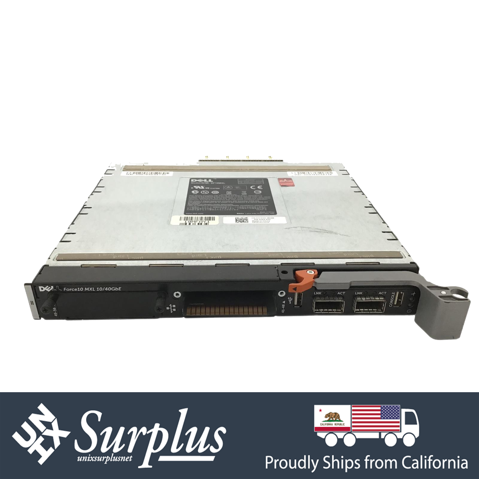 DELL M630 24 port 10/40G Switch Blade M1000E MXL Ethernet Force10 I/O ...