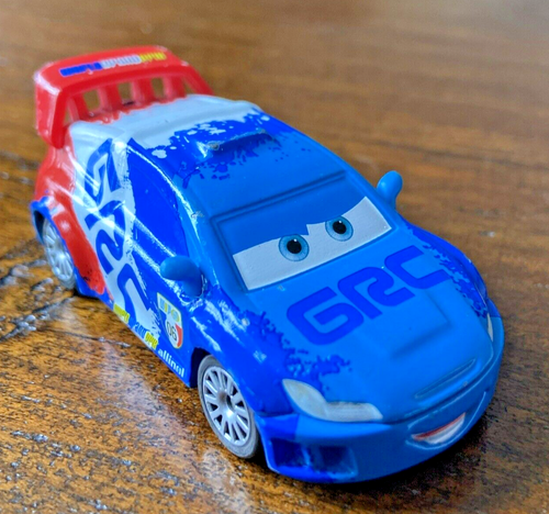 DISNEY PIXAR CARS 2 Diecast French Raoul CaRoule Race Rally World Grand ...