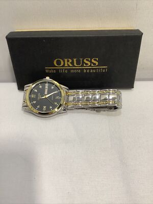 Oruss Men's Gold and Silver Watch | eBay