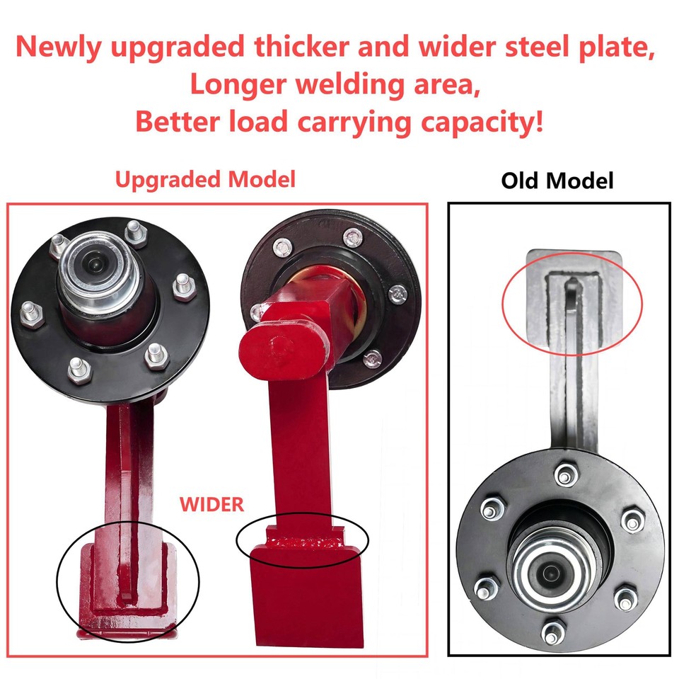 New upgrade superior Shipping Container Wheels，5x 5.5 Lug，Container ...