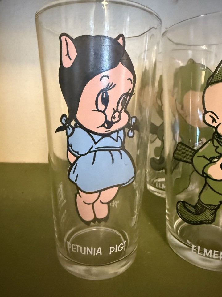 Vintage Warner Bros Loony Toons Pepsi Collector Glasses Lot 1973 (12) | eBay