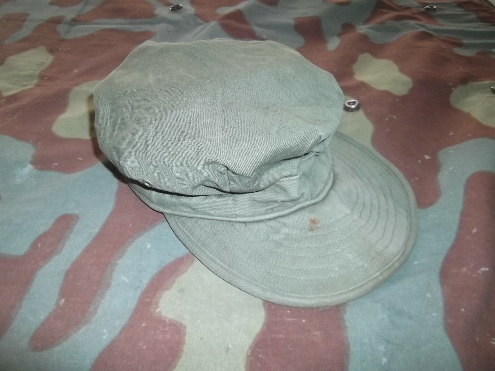 Cotton Fatigue Cap Og 107 Korean War Vietnam Us Army Arvn Ranger ...