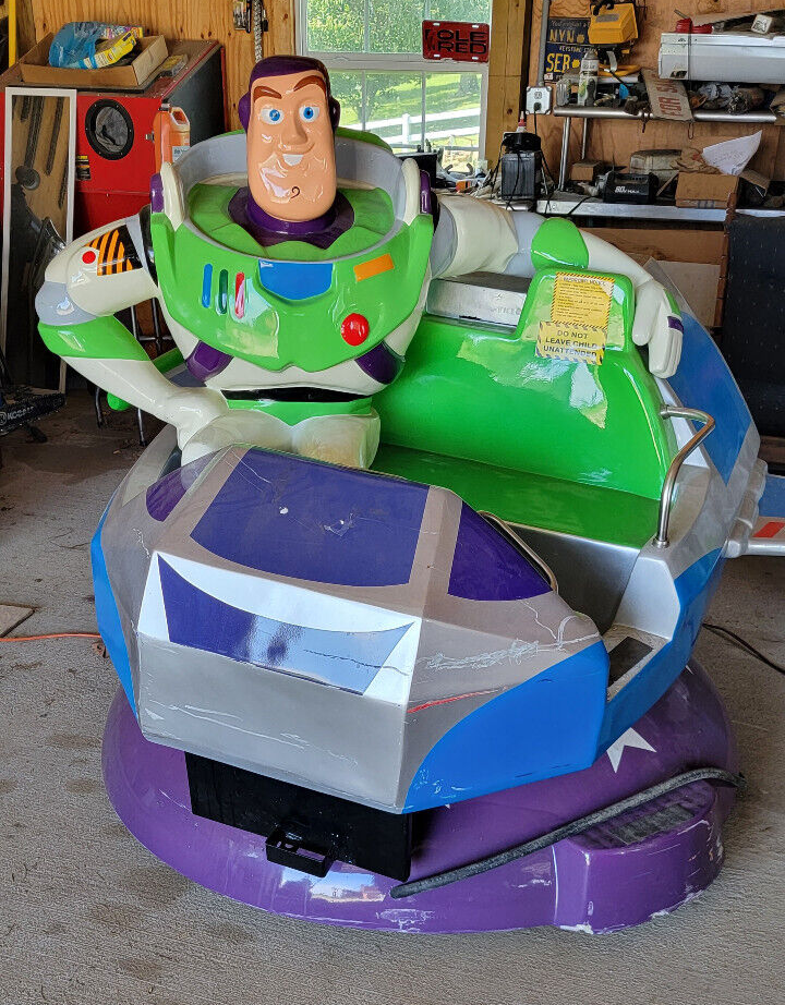 2007 Disney Buzz Light Year Coin Operated Kiddie Ride | eBay