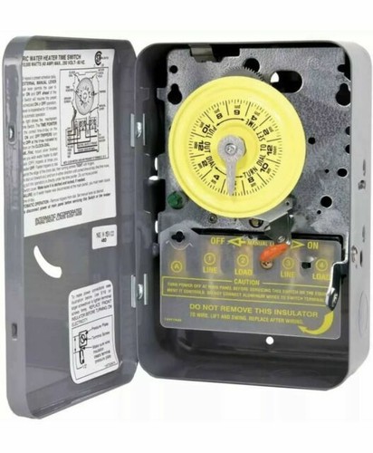 INTERMATIC 24 Hr Mechanical Electric Water Heater Timer The Little Gray ...