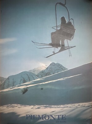 Piemonte- Poster Advertising -gym 1981 | eBay