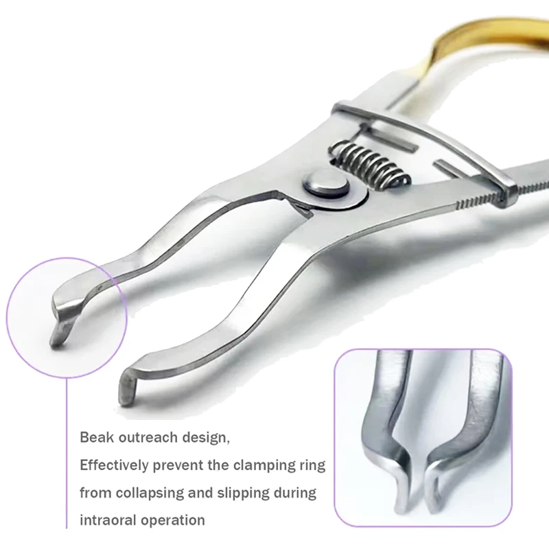 Dental Sectional Matrix Ring Pliers Metal Matrice Band Forceps Clip ...