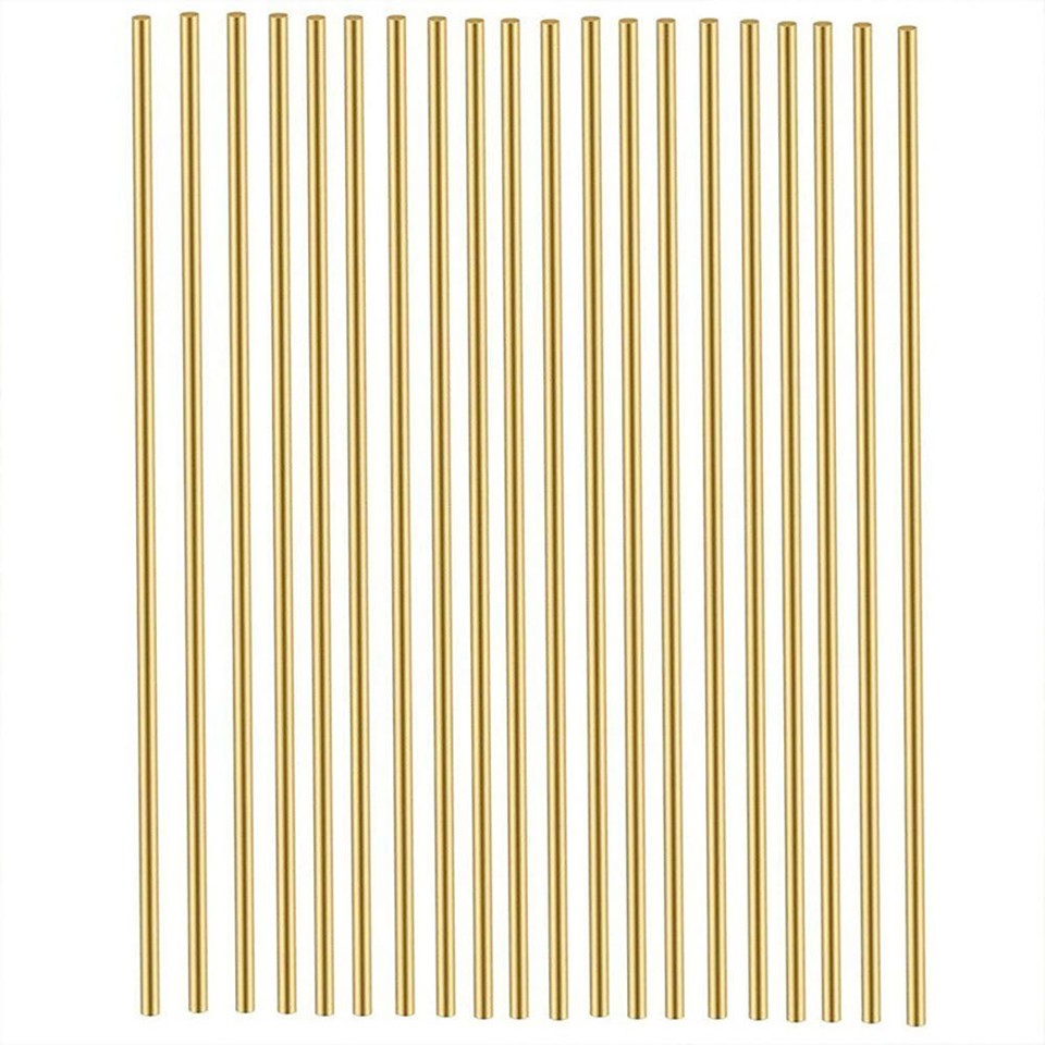 5PCS Brass Rod Pins 200mm Length Knife Handle Pin Rivets 3/4/5/6mm ...
