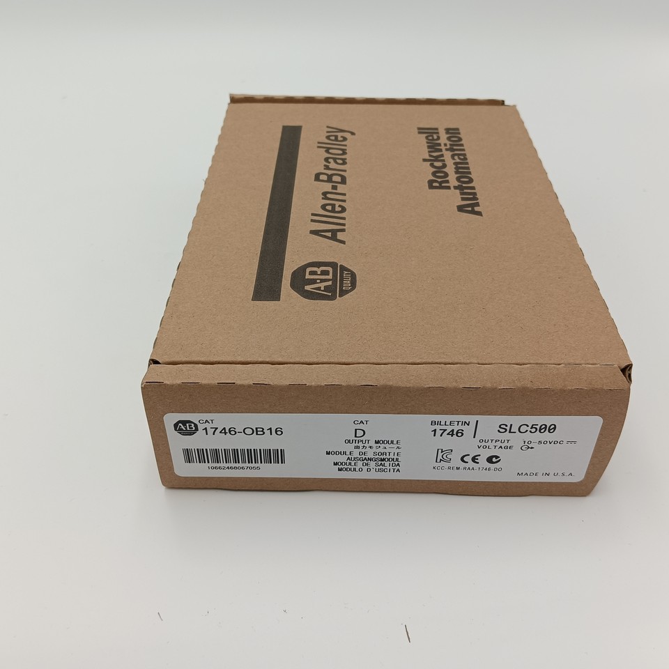 AB 1746-OB16 Allen-Bradley 1746OB16 Ser D SLC 500 16 Point DC Output ...