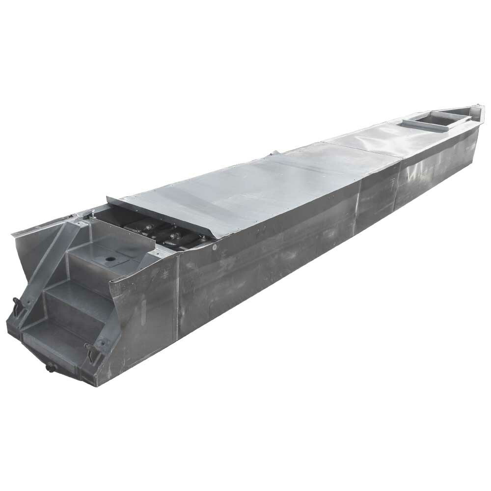 Pontoon Transom Boat Log Float Tube | 29 FT x 36 Inch NO Strakes Ski ...