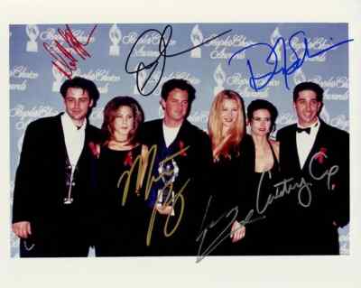 Friends Cast Signed 8x10 Photo EB Autographs COA #23L00196 Autographed ...