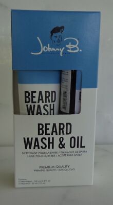 Johnny B Beard Wash & Oil Kit - Beard Wash 3.3 oz & 1 oz Beard Oil | eBay