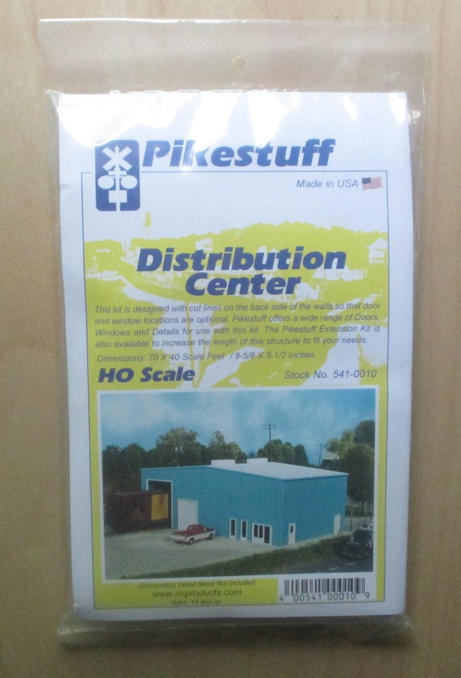 Distribution Center Building Kit HO 1:87 Scale Layout Diorama Pikestuff ...