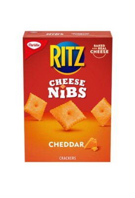 3 Boxes Of Christie Ritz Cheddar Cheese Nips/Nibs Crackers 180g Each | eBay