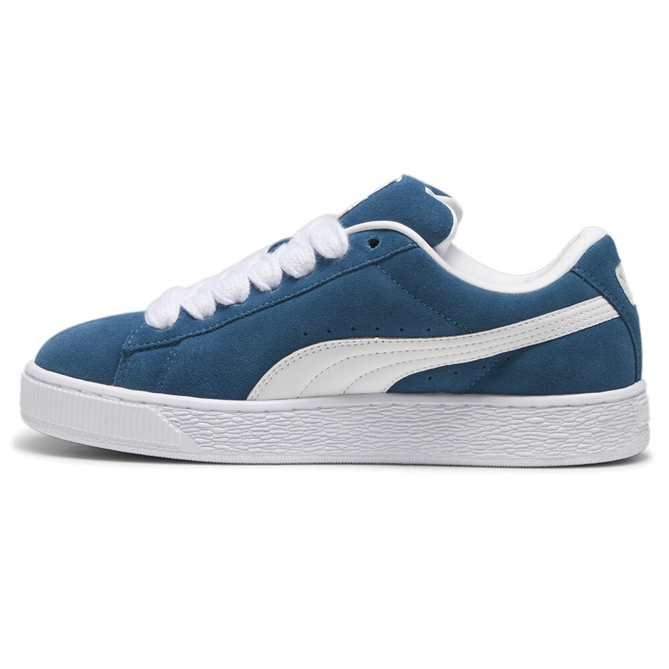 PUMA Suede Xl Lace Up Mens Blue Sneakers Casual Shoes 39520506 | eBay