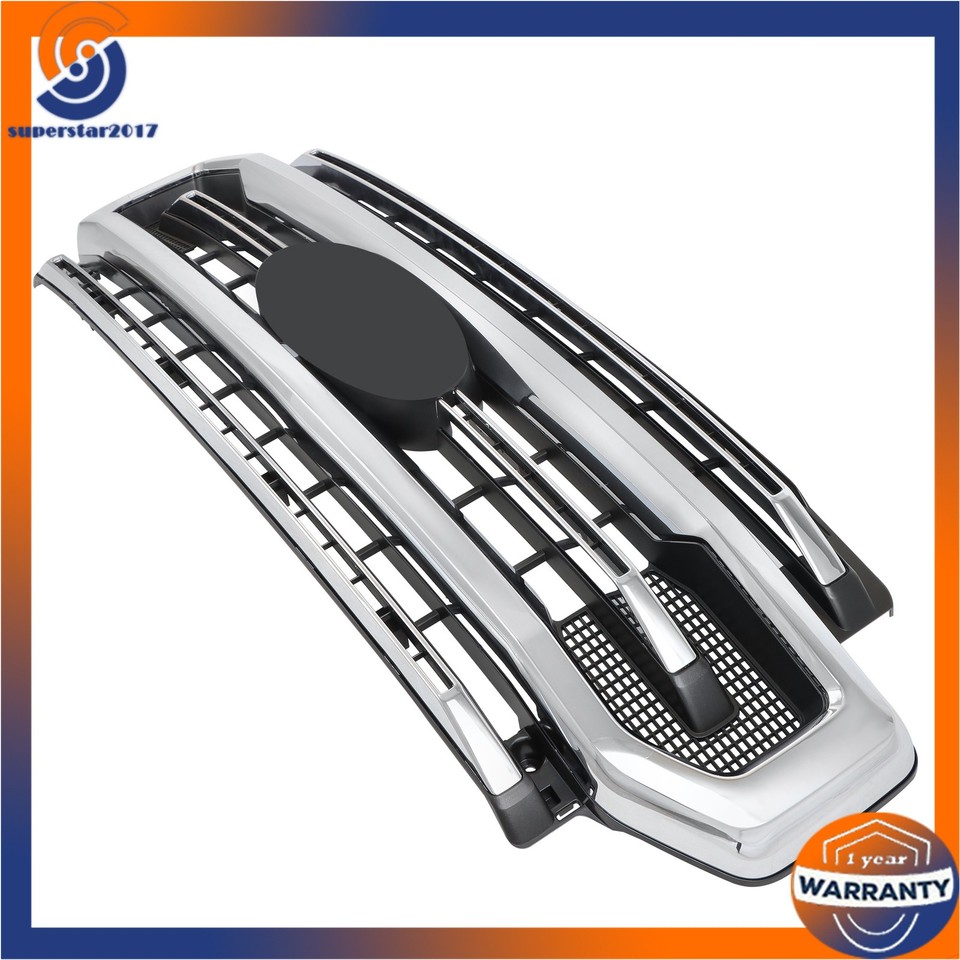 Front Bumper Grille Chrome For Ford F250 2020-2022 Platinum LC3Z-8200 ...