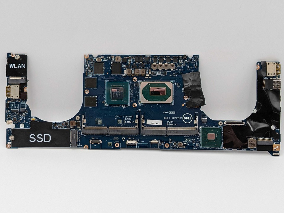 DELL PRECISION 5540 I7-9850H QUADRO T2000 4GB GDDR5 MOTHERBOARD DJD5G ...