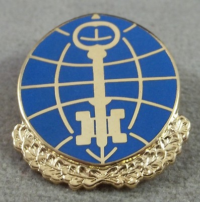 US Army 12th Intelligence And Security Command Unit Crest Insignia - D ...