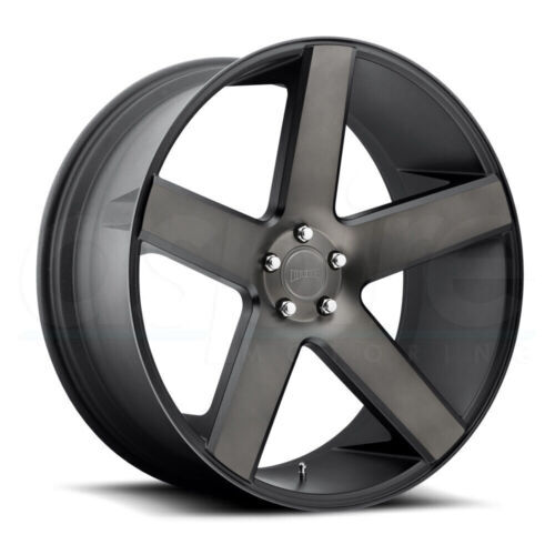 4-Dub S116 Baller 22x9 5x115 +15mm Black/Tint Wheels Rims 22" Inch | eBay