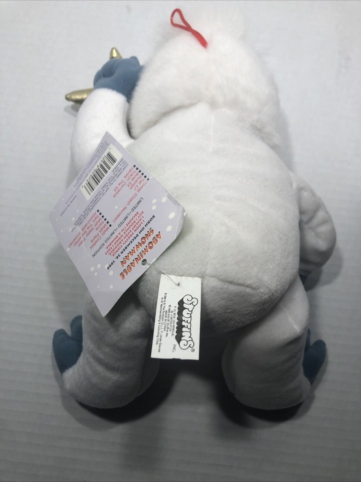 Bumble Yeti Rudolph Plush 2000 Christmas LE Rankin Bass Stuffins Rare ...