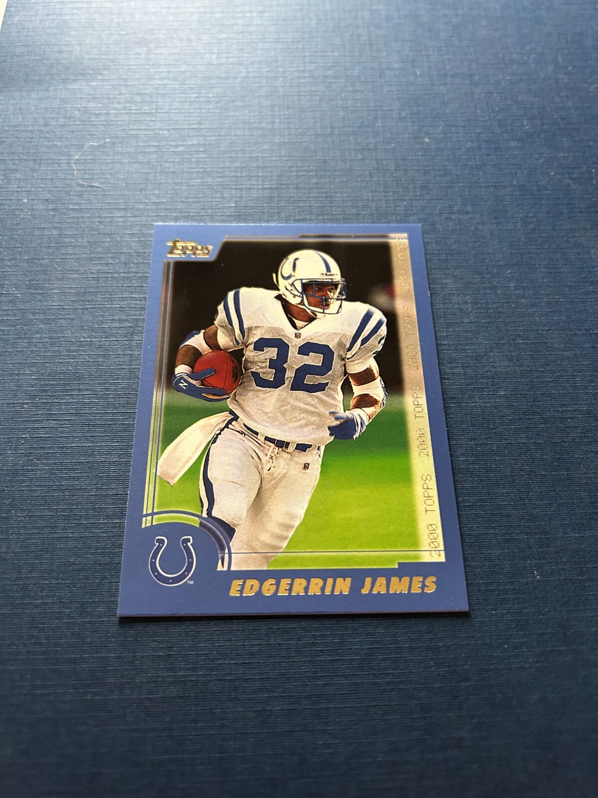 2000 Topps Football Edgerrin James #50 HOF Set Break NM-MT | eBay