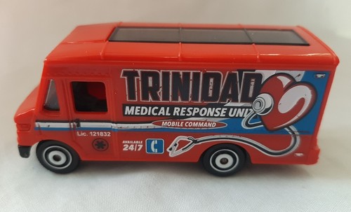 Matchbox Express Delivery Truck Vehicle 1:64 TRINIDAD RESPONSE UNIT ...
