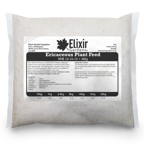 Ericaceous Fertiliser/Feed | Azalea, Camellia, Acer & Rhododendron ...