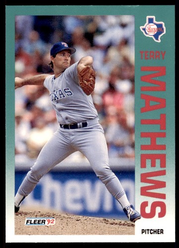 1992 Fleer Terry Mathews Baseball Cards #310 | eBay