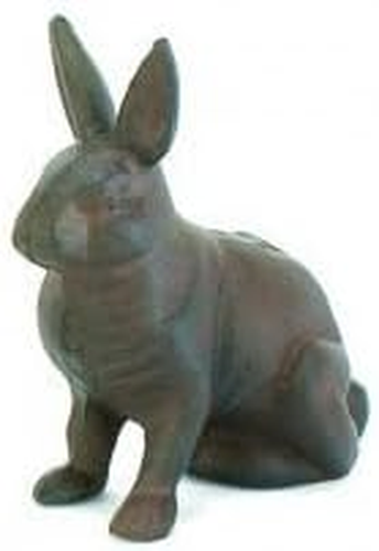 Cast Iron Rabbit Bunny Standing | eBay