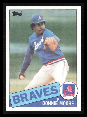 Donnie Moore 1985 Topps #699 Atlanta Braves | eBay