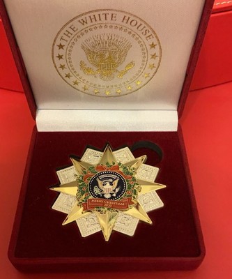 Authentic 2020 Final 1st Term Trump White House Staff Christmas ...