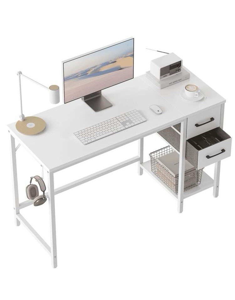Computer Desk for Writing, Study, Gaming, and Workstations 1.1m Home Furniture | eBay