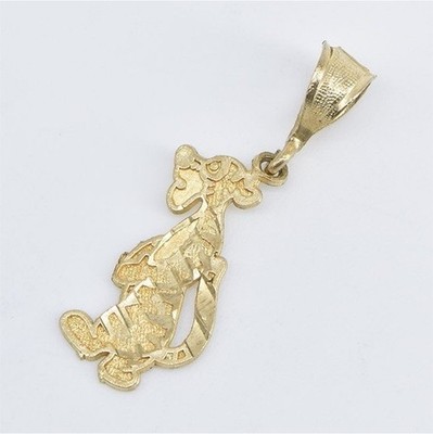 10K Tigger Winnie The Pooh Walt Disney Cartoon Yellow Gold Charm ...