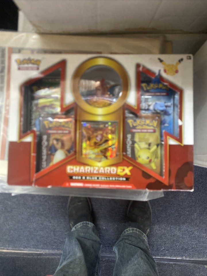 2 Boxes Pokemon Ex Red And Blue Collection Charizard 2 Boxes Read | eBay