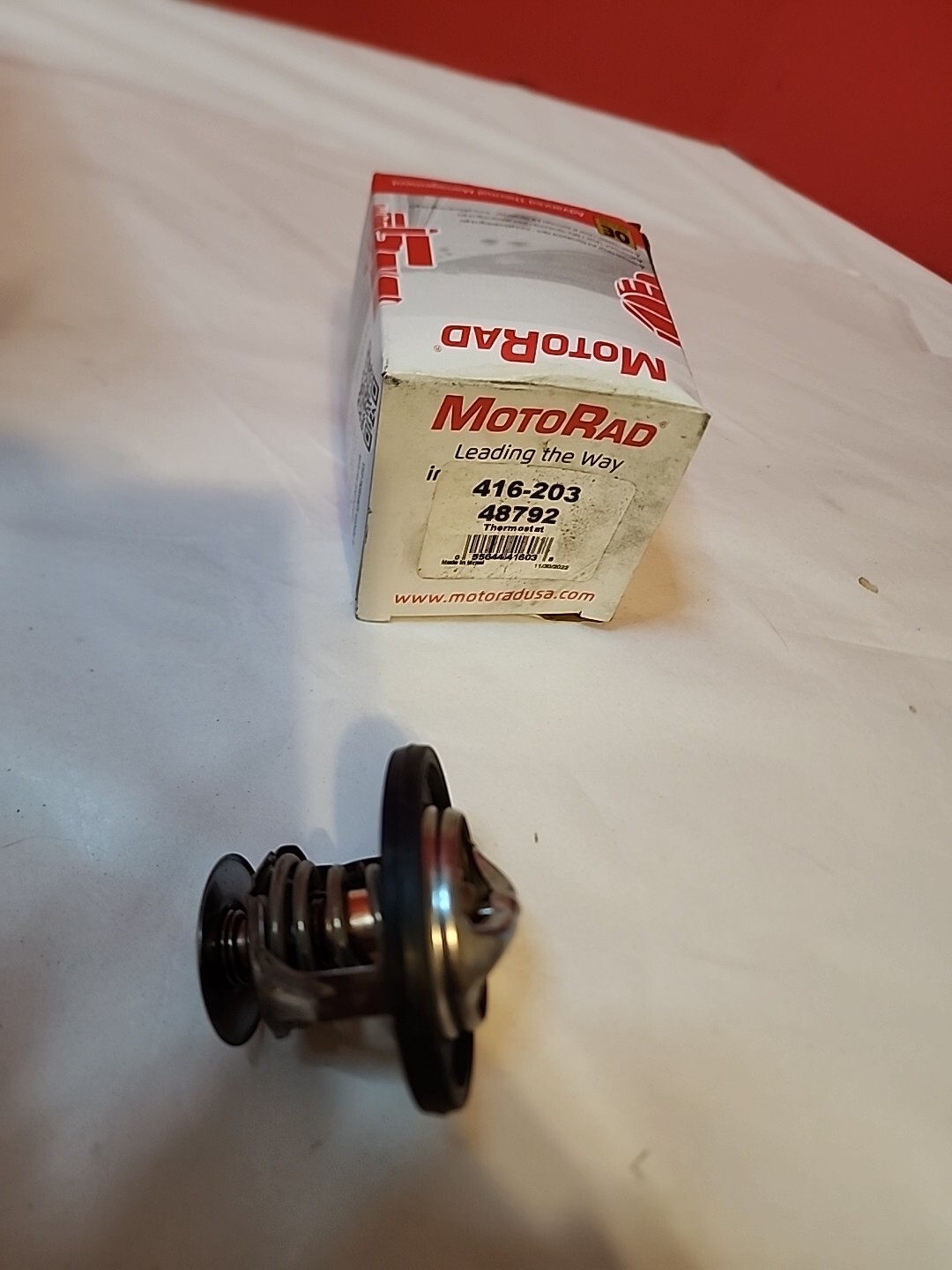 MotoRad 416-203 Engine Coolant Thermostat 48792 | eBay