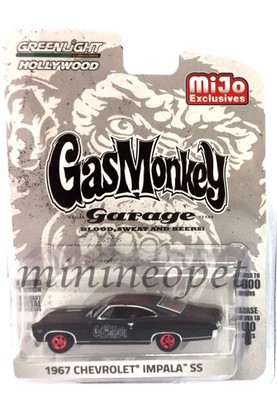 GREENLIGHT 51120 B GAS MONKEY GARAGE 1967 CHEVROLET IMPALA SS 1/64 ...