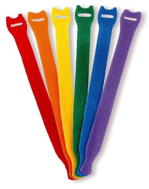 Scotch 1/2in X 8in Multi-colored Bundling Straps RF3730 for sale online ...