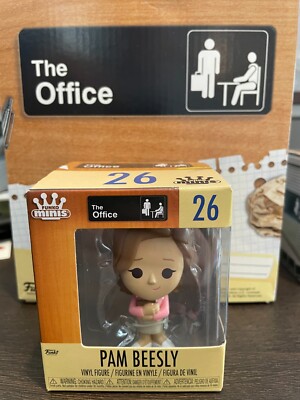PAM BEESLY The Office Funko Minis 3" Vinyl Figure #256 RARE New | eBay